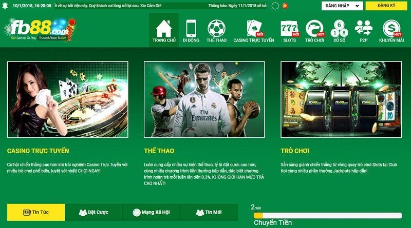 Giới thiệu sơ lược FB88 - Nhà cái cá cược uy tín, an toàn